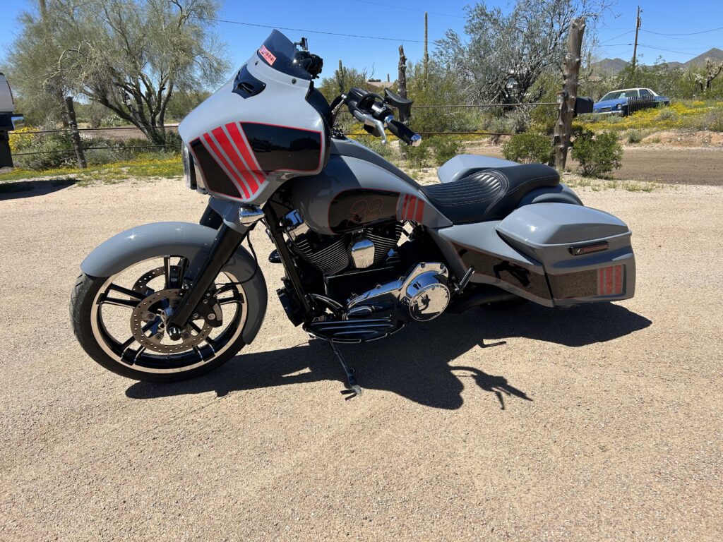 Harley CVO Aggressors Audio Bags – CylentCycles | Custom Bagger Bags