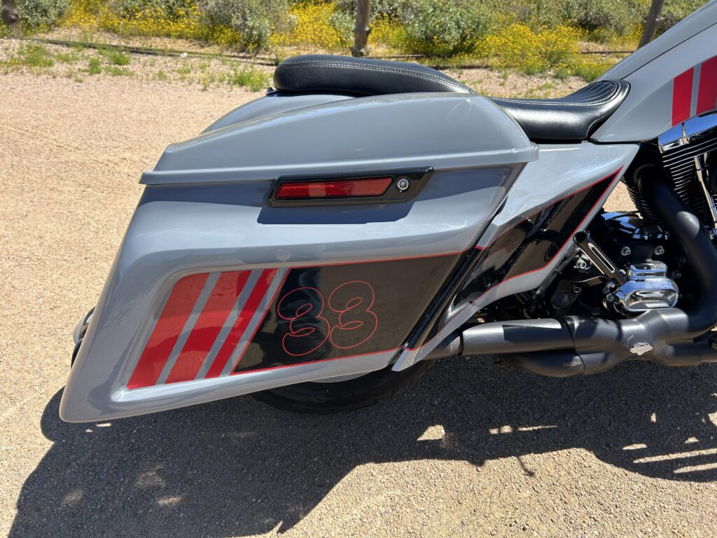 Harley CVO Aggressors Audio Bags – CylentCycles | Custom Bagger Bags