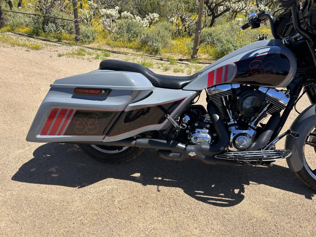 Harley CVO Aggressors Audio Bags – CylentCycles | Custom Bagger Bags